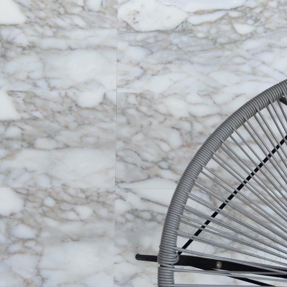 Arabescato Oro Brushed Marble 60 x 30 x 2 cm - STEINONLINE.at