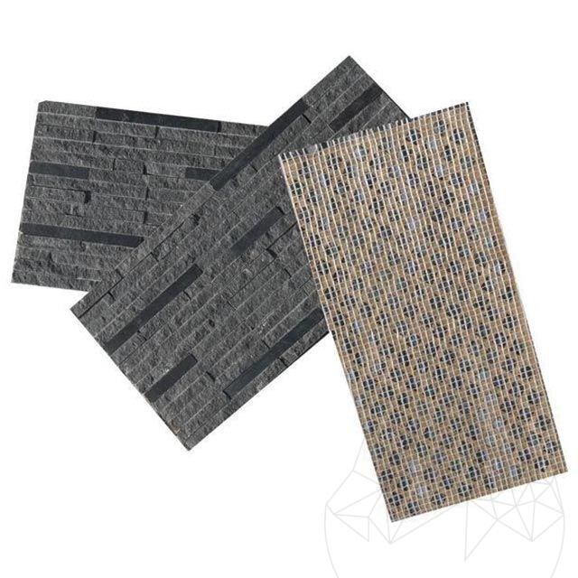 Mosaikfliese Marmor Black Matrix 15 x 30c m - STEINONLINE.at